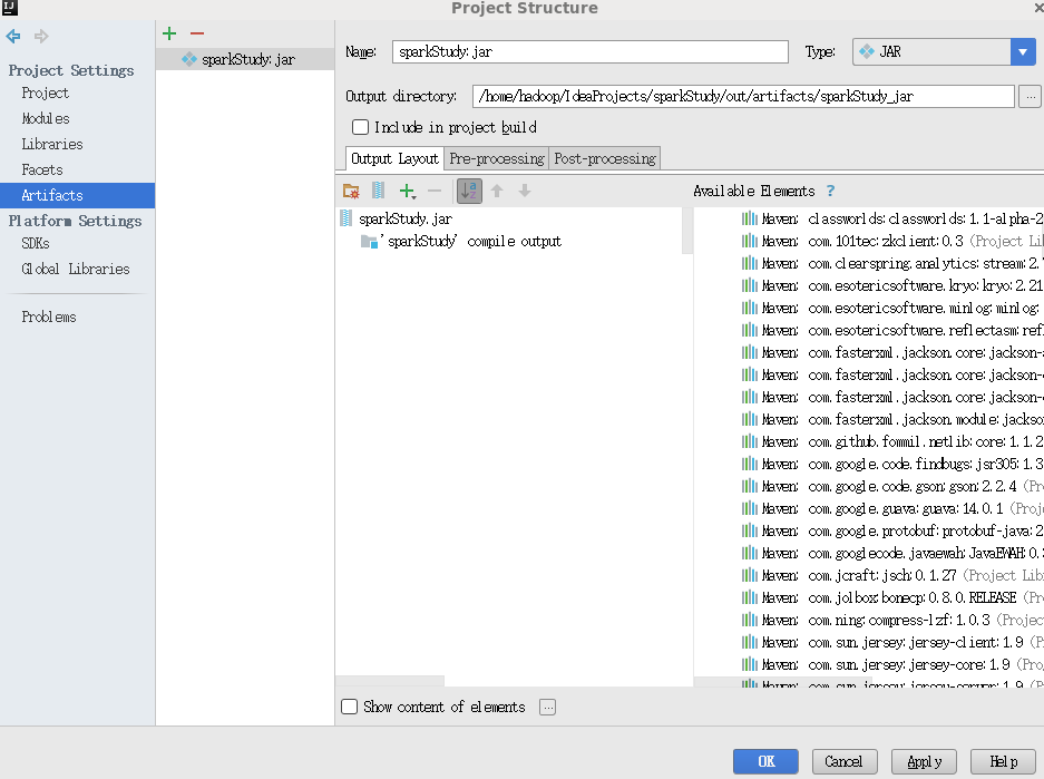 Idea 远程提交spark程序 （通过intellij Idea编写及编译spark（scala）程序） 编程库 8784