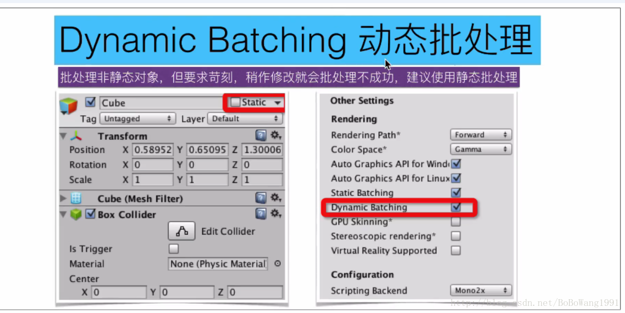Unity3d游戏优化方案 Csdn博客 