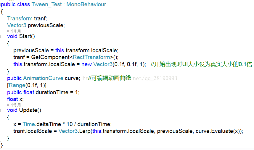 Ugui实现ui精灵由小到大渐变效果——配合unity动画曲线unity Ugui 精灵动画 Csdn博客 