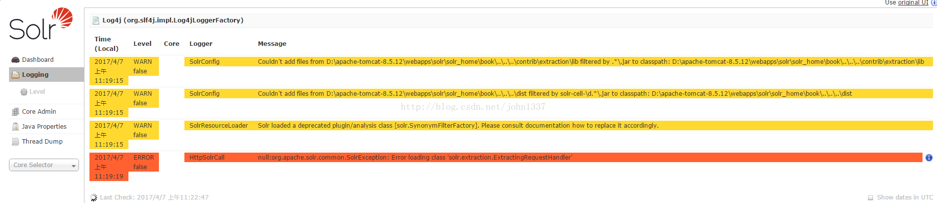 Caused By Java Lang Classnotfoundexception Solr Extraction Extractingrequesthandler Error