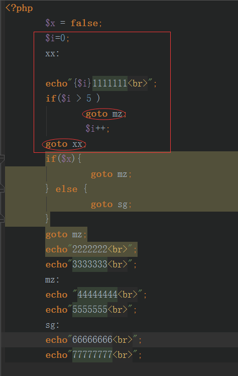 Php学习笔记——流量控制语句goto；php流量控制逻辑 Csdn博客