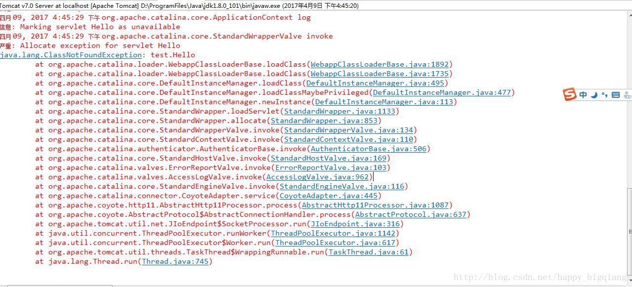 Javalangclassnotfoundexception：（新建的servlet无法找到class文件）servlet Javalang 