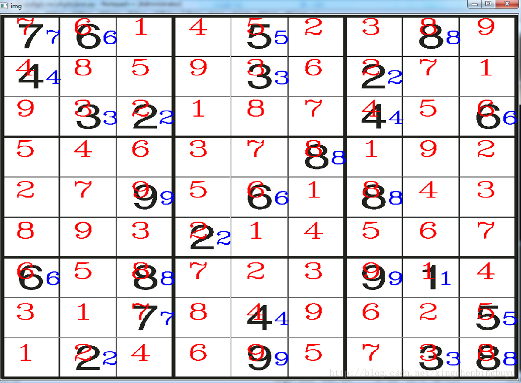 Opencv玩九宫格数独（零）——预告篇 Csdn博客 