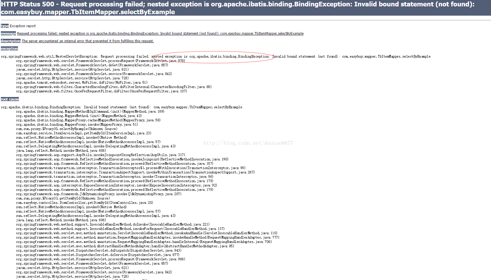 Nested Exception Is Org Apache Ibatis Binding Bindingexception Invalid Boun Csdn博客