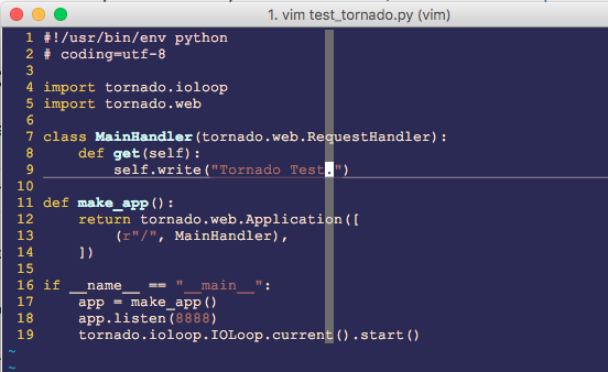 Tornado 基于python的web服务器框架 开源python Tornado 后台管理 Csdn博客