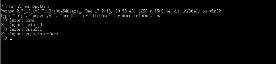 Python爬虫系列之 Scrapy 二 Win10下安装python 2 7 13 Scrapy 1 3 3 Scrapy 1 3 3 Csdn博客