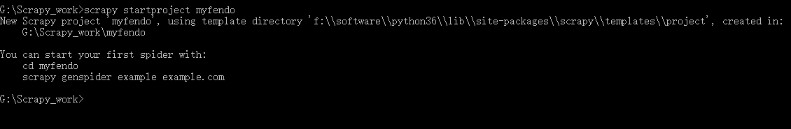 Python爬虫系列之 Scrapy四一个简单的示例 Scrapyaddons Info Enabled Addons Csdn博客