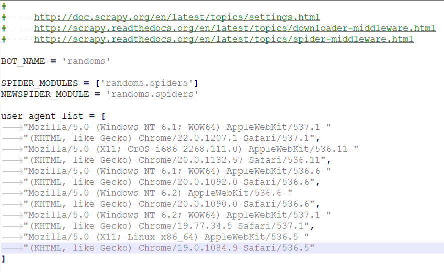 Python爬虫系列之 Scrapy六settingspy配置文件详解python Scrapy Settingscfg Csdn博客 