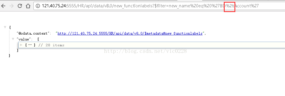 Dynamics Crm2016 Web Api Filter查询中的特殊字符串处理crm Api Filter Contains 包含特殊符号 Csdn博客 0614