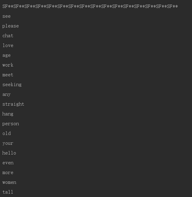 《机器学习实战》第四章：朴素贝叶斯（2）两个实例toklower For Tok In Listoftokens If Lentok Csdn博客 