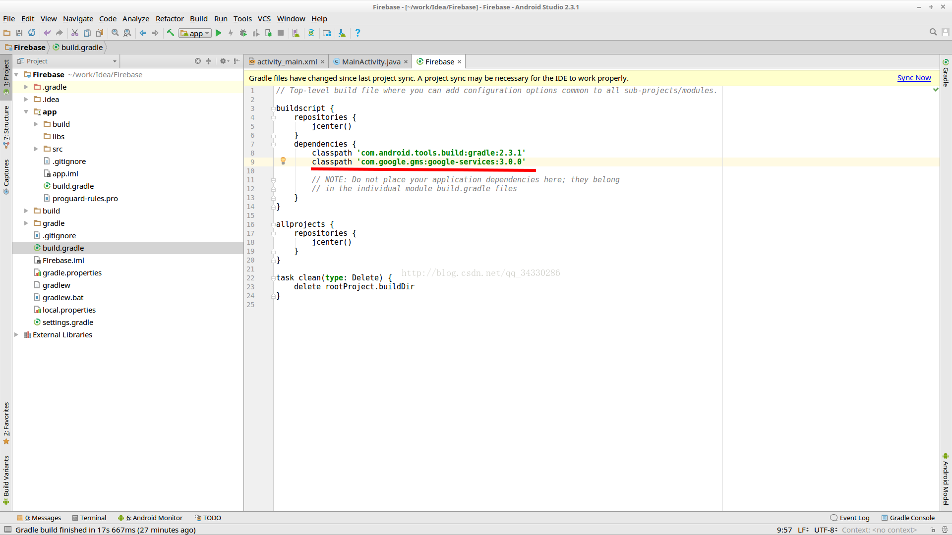 [android]如何将android项目连接到firebase数据库 Android Connect To Firebase Csdn博客