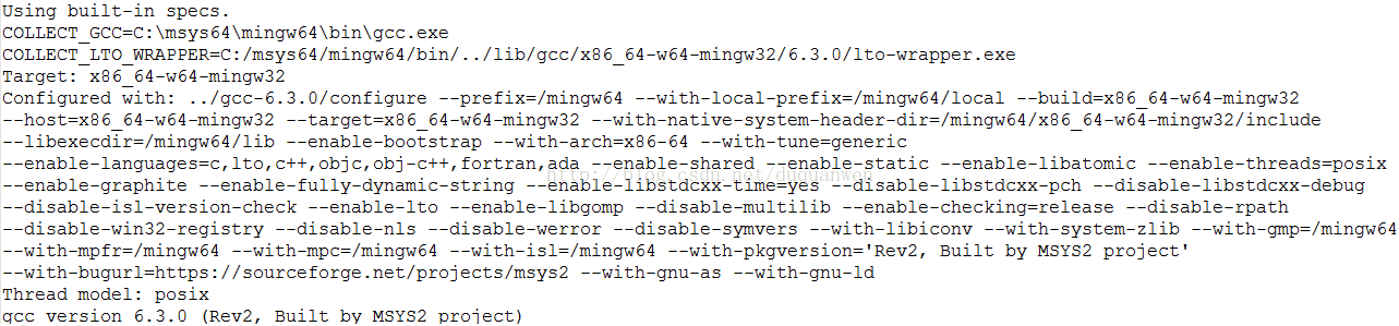 在msys2和mingw W64编译gcc63mingw W64 Gcc 630 Csdn博客 