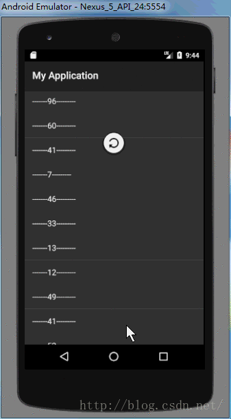 Android问题集1：swiperefreshlayout下拉不显示进度圈swiperefreshlayout 不展示loading Csdn博客 9355