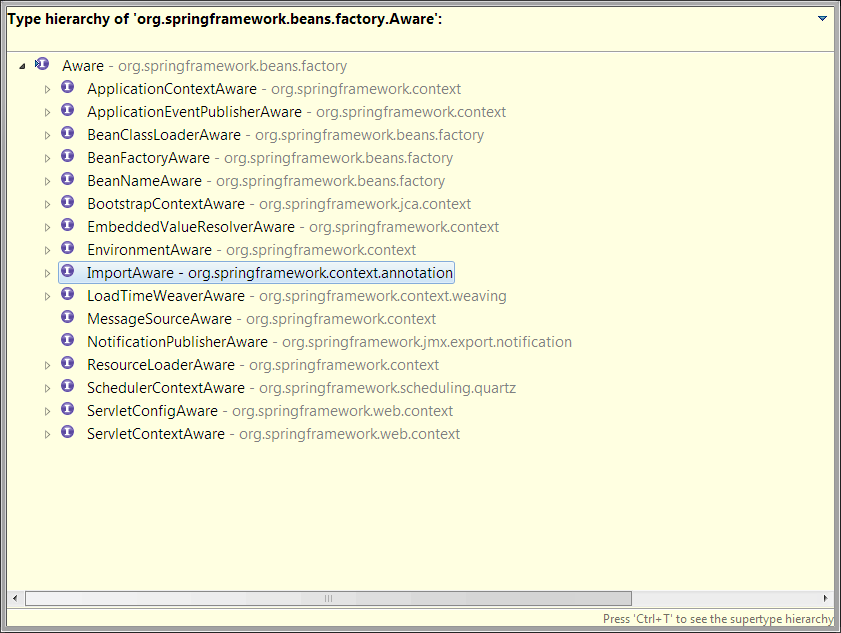 spring源码解读：aware接口_marker superinterface indicating that a bean is el-CSDN博客