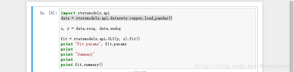 【脚本语言系列】关于python统计分析statsmodel你需要知道的事python Statusmodel 使用 Csdn博客 
