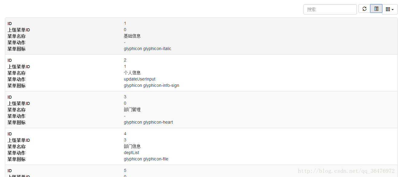 使用bootstrap Table编写响应式表格bootstrab实现一个响应式的表格 Csdn博客 
