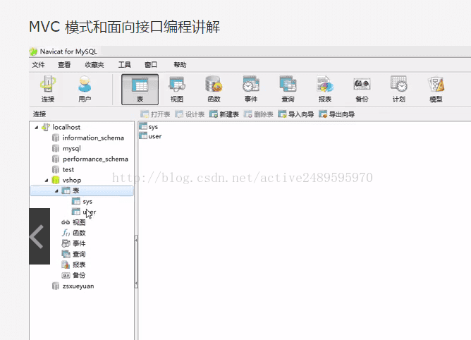 Mvc 模式和面向接口编程讲解 Mvc面向接口编程 Csdn博客