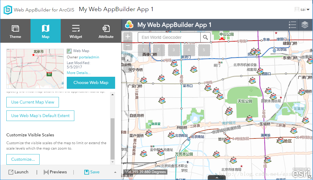 Web Appbuilder For Arcgis开发版系列教程 2arcgis开发版webappbuilding Csdn博客 5061