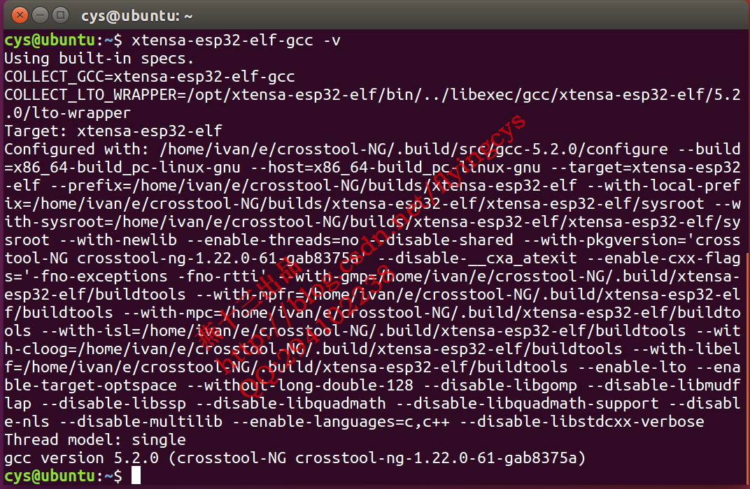 深入浅出esp32开发之一linux下esp32交叉编译环境搭建linux环境下配置编译esp32程序 Csdn博客 