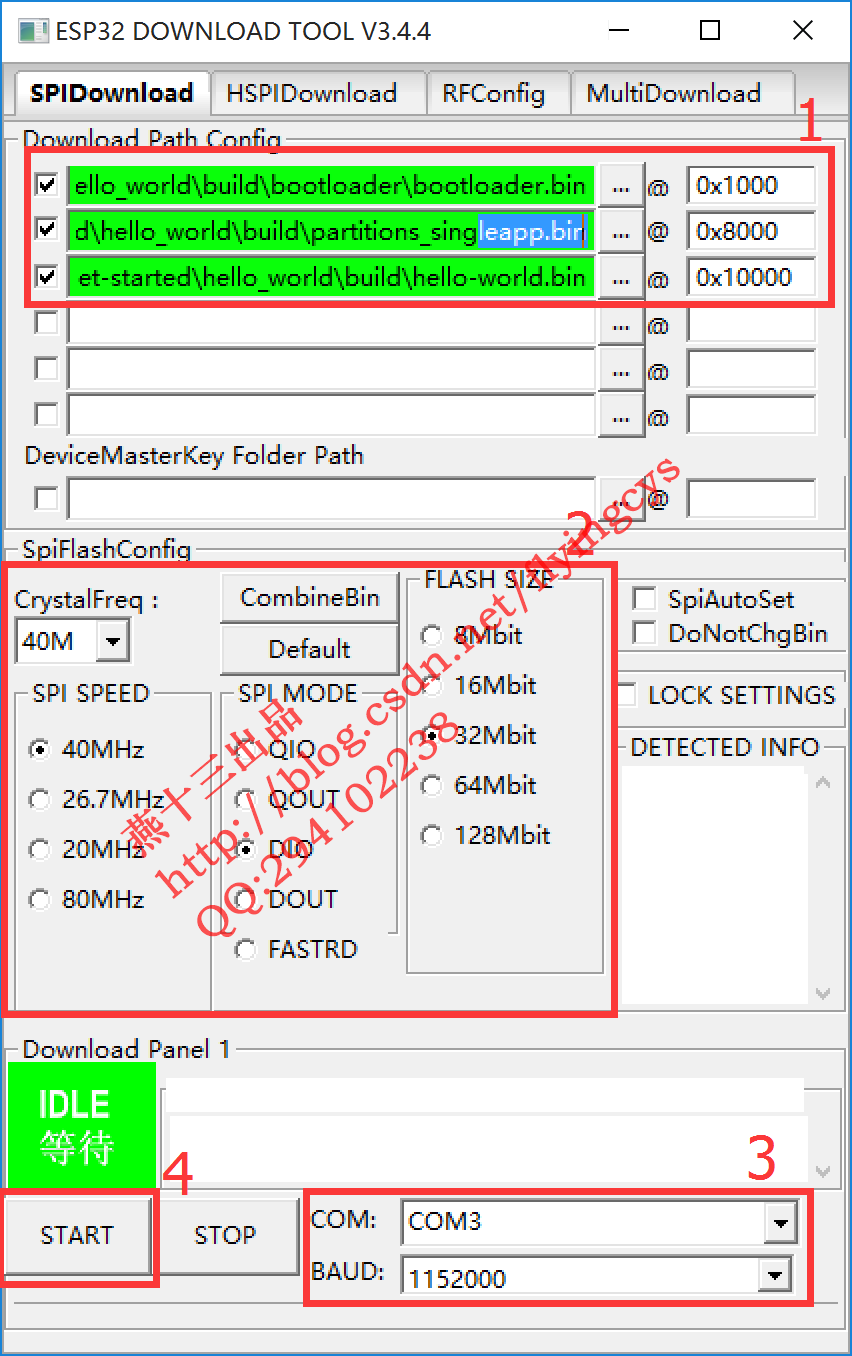 深入浅出esp32开发之二esp Idf下载、编译与运行esp Idf No Download Step For Bootloader Csdn博客 