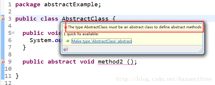 Java中的abstract关键字理解subabstract Csdn博客 