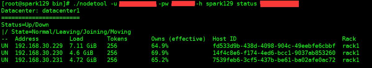 Cassandra 常用命令之 nodetool status-CSDN博客