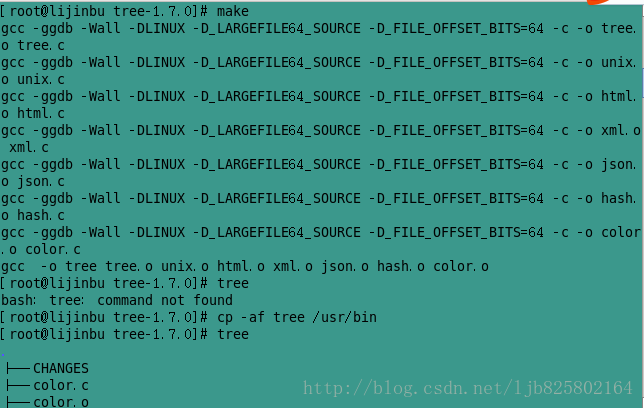 Linux下tree命令安装与使用 Csdn博客 