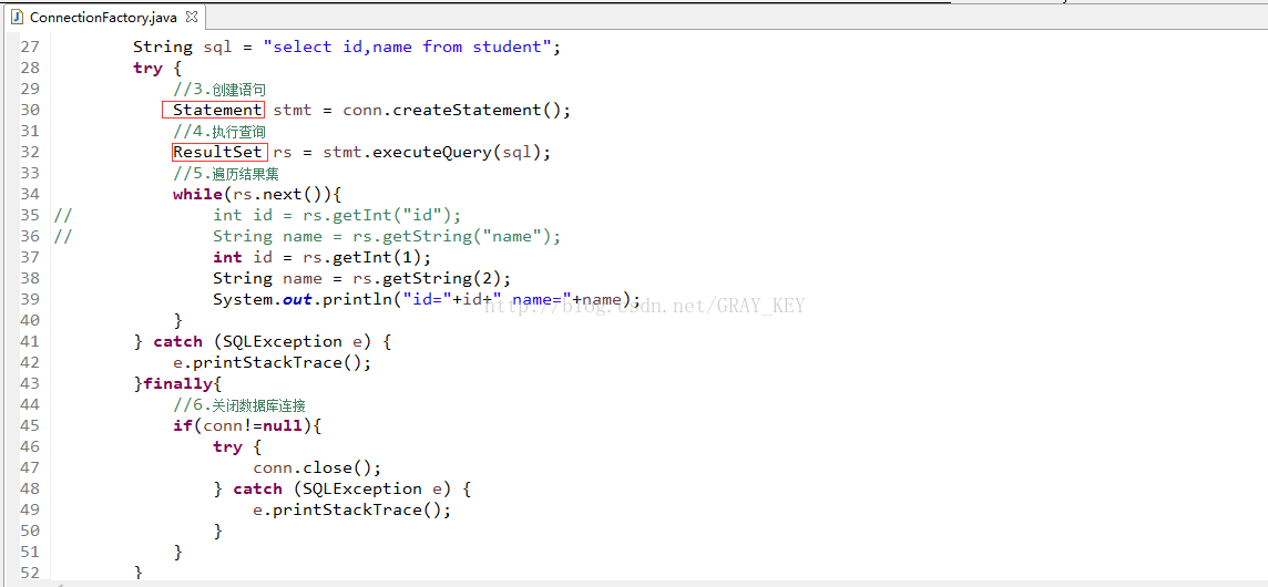 Java数据库连接实例（jdbc）java Jdbc 连接样例 Csdn博客 