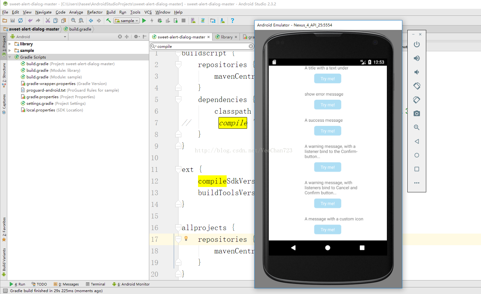 解决gradle Dsl Method Not Found Compile错误的方法gradle Dsl Method Not Found Compilesdk Csdn博客 