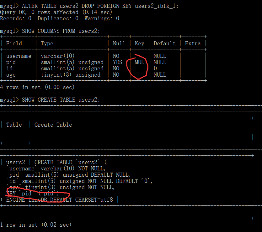 Mysql 修改数据表5：删除主键约束，唯一约束，外键约束mysql取消主键约束 Csdn博客 