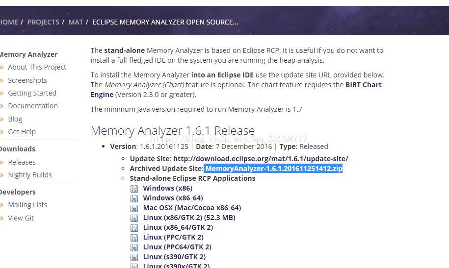 Eclipse Mat Memory Analyzer 插件本地安装 Eclipse Memory Analyzer下载 Csdn博客