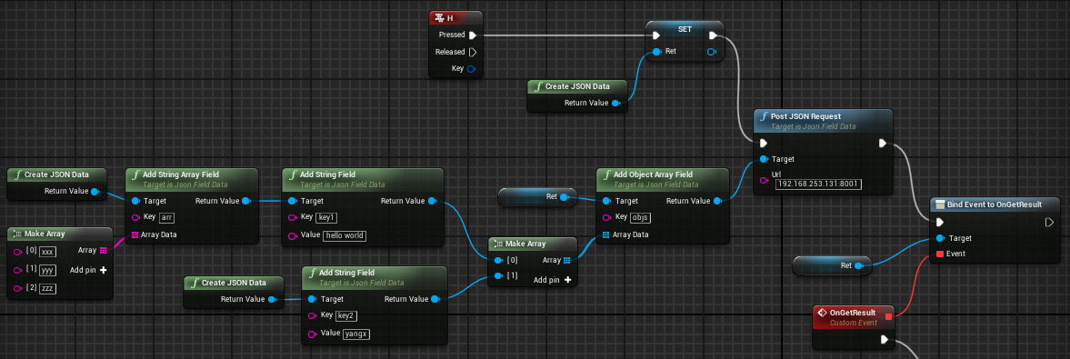 Ue4 发送json数据和解包ue4游戏解包数值 Csdn博客 