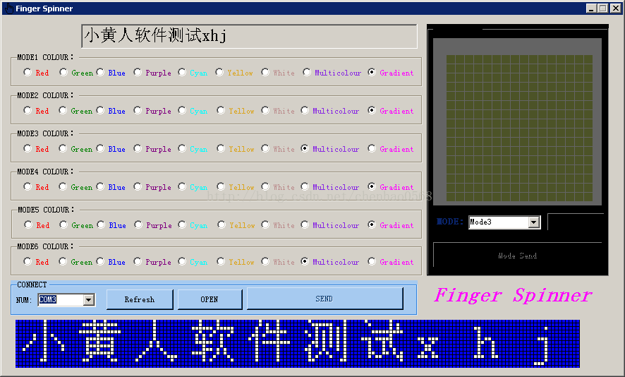 C源码 任意语言任意大小任意字体任意排列 字符汉字取模及显示 可以自由编辑点阵 通过串口发送 Pc端和手机端c 汉字点阵 Csdn博客