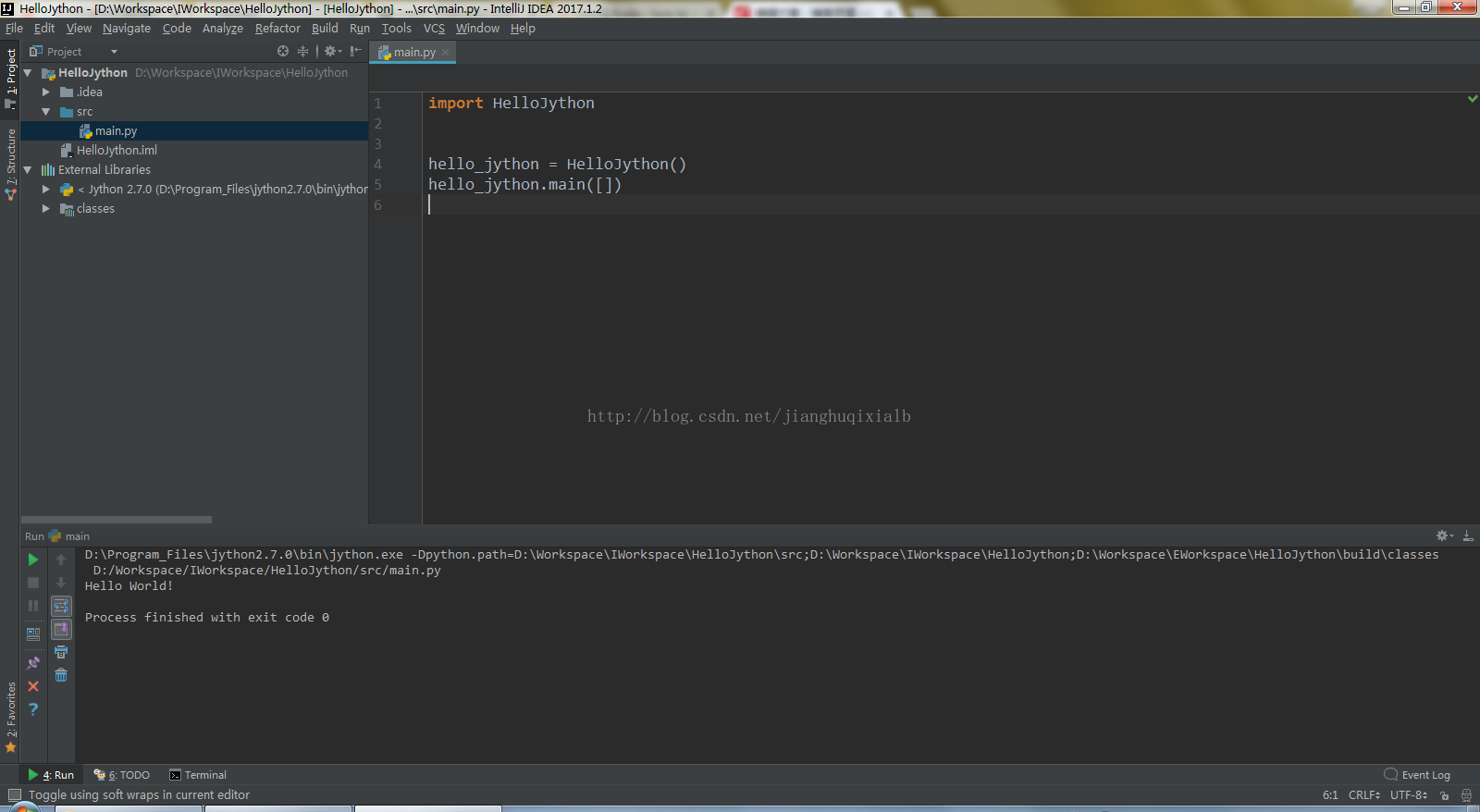使用jetbrains Intellij Idea创建jython项目：环境配置与代码示例jidea Jython目录在哪里 Csdn博客 9046