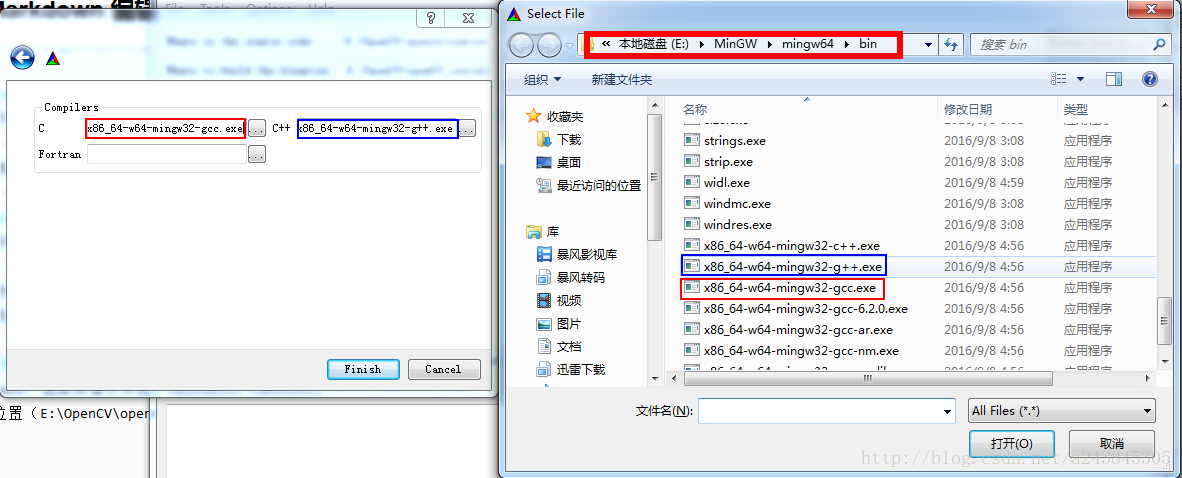 Cmake Mingw Opencv Codeblocks Windows下环境搭建codeblocks Cmake Csdn博客 