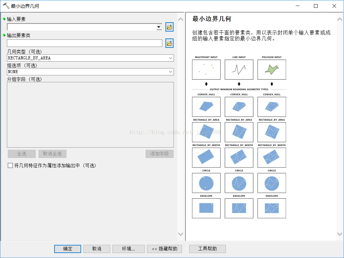 Arcgis如何获取地理要素的几何边界arcmap导入的界限 Csdn博客 
