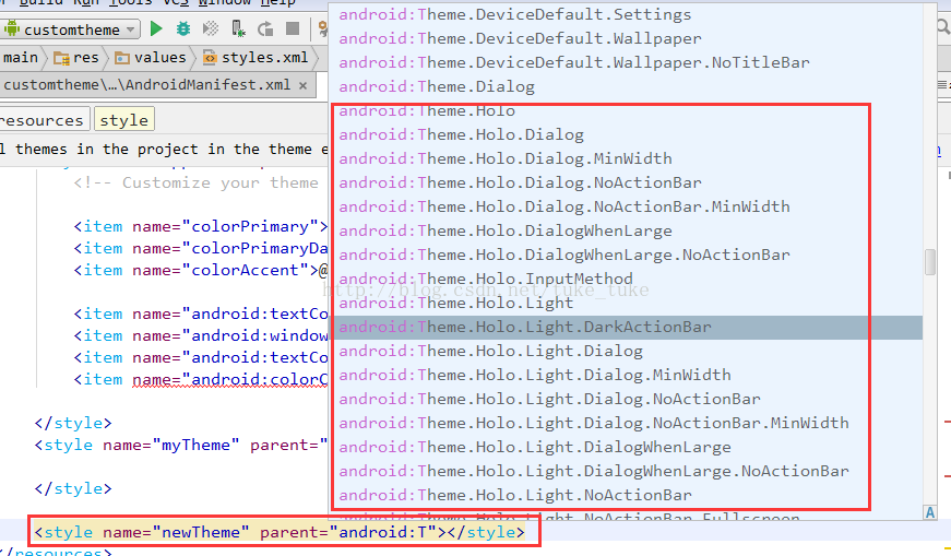 Android系统主题总结和使用 Theme Appcompat Dialog Csdn博客