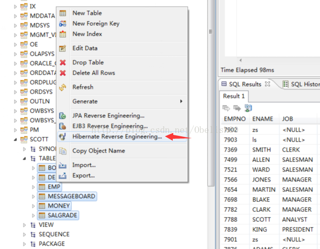Myeclipse如何自动生成数据库表的java实体类myeclipse 如何导出数据库实体类 Csdn博客 4881