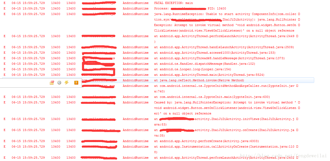 Android 控件 空指针问题 Csdn博客 
