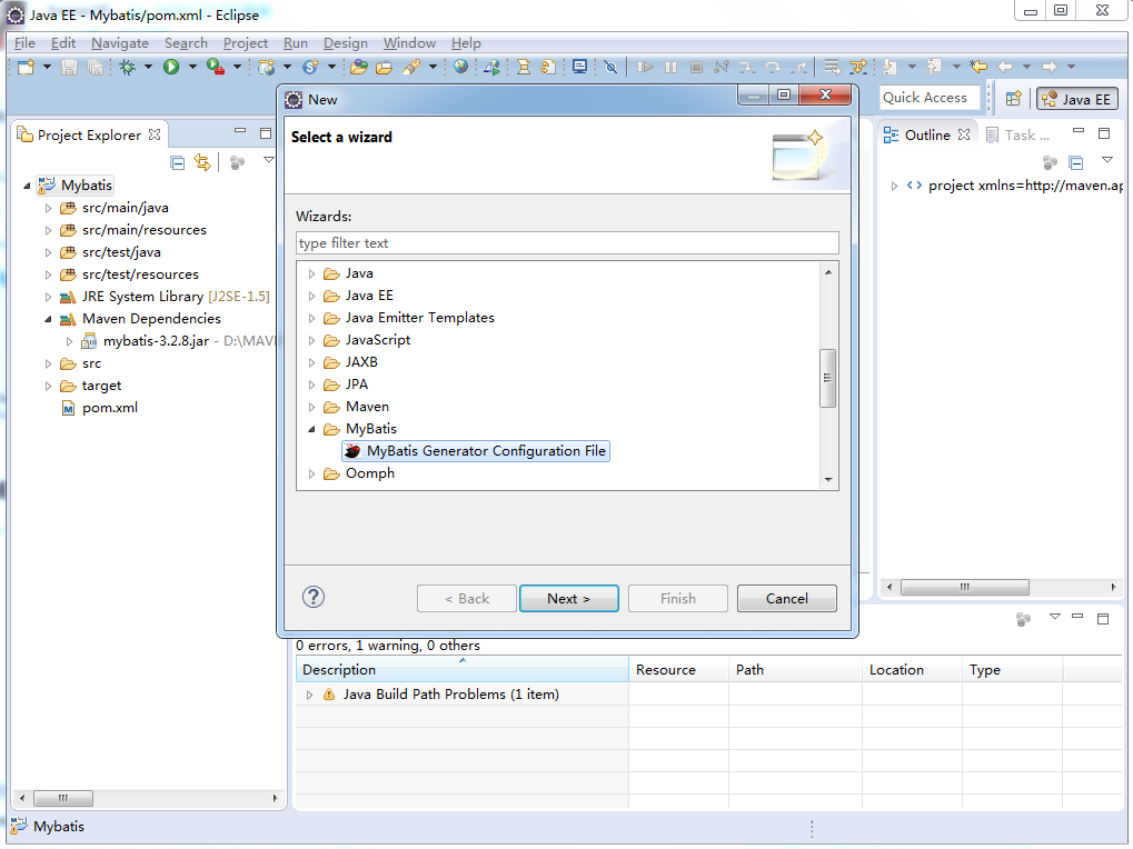 Mybatisgenerator的自动生成代码之eclipsemybatis 自动生成 Eclipse Csdn博客