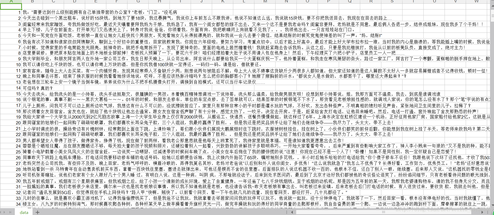 使用python3和beautifulsoup爬取笑话网站内容，并导入excelpython3 Beautifulsoup爬取网页表格 Csdn博客 