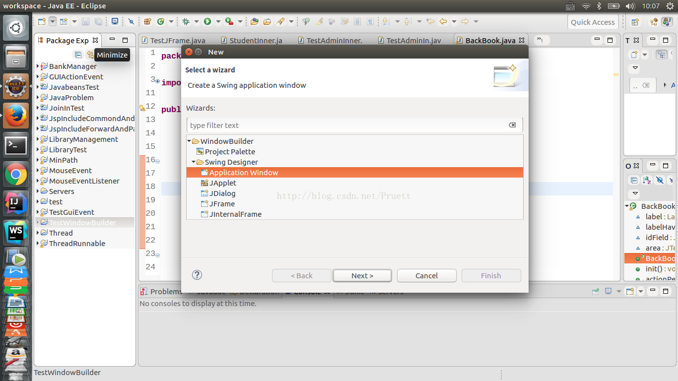 Eclipse中插件windowbuilder的使用 Eclipse中windowbuilder的使用 Csdn博客