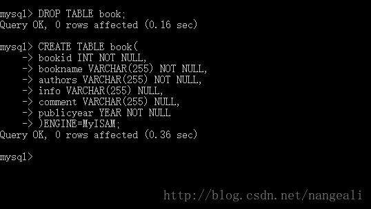 Mysql使用create Index创建索引 为book表中的comment字段建立一个名称为singleidx的单列索引 Csdn博客