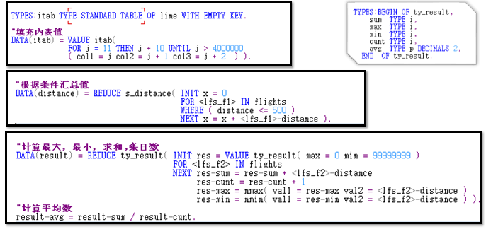 Abap 74 新语法 内嵌生命和内表操作abap Exists Csdn博客