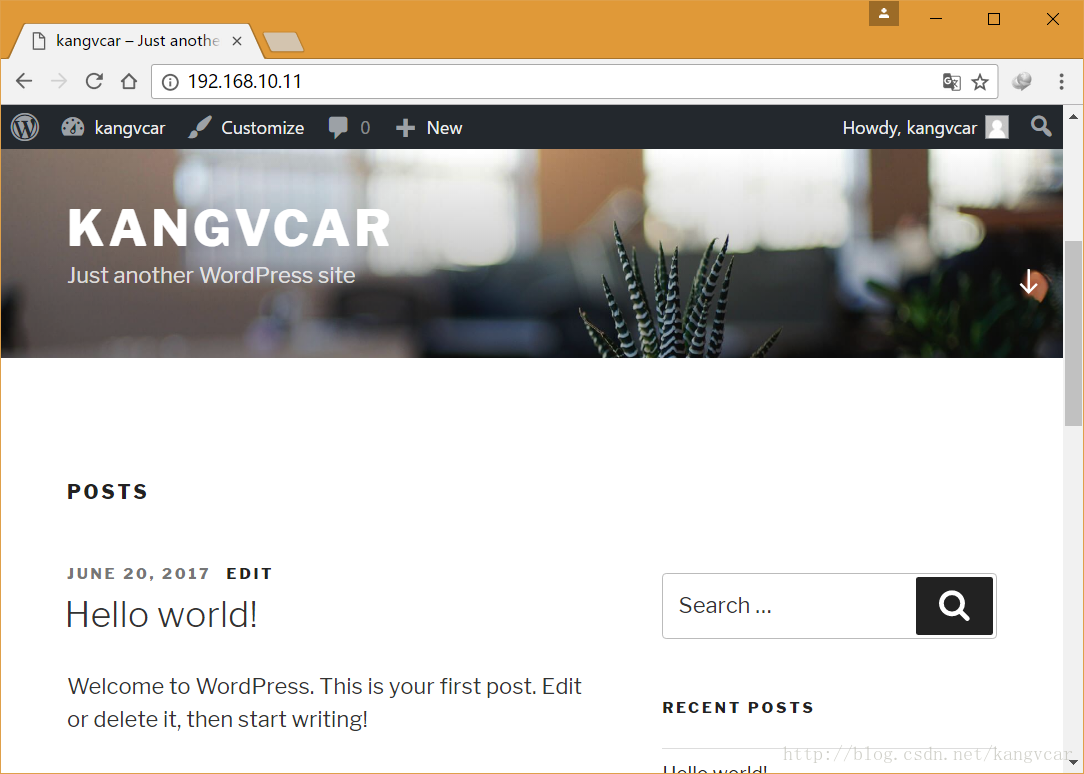 Docker 搭建wordpress 下载并安装wordpress到docker容器 要求创建容器名称为mywordpress 链接到上一 Csdn博客