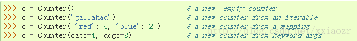 Python Counter模块离线下载counter Python Csdn博客 