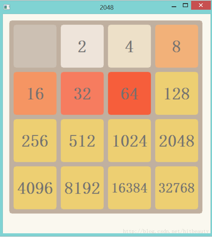 用python从0开始写2048小游戏如何写2048游戏 Csdn博客 1571