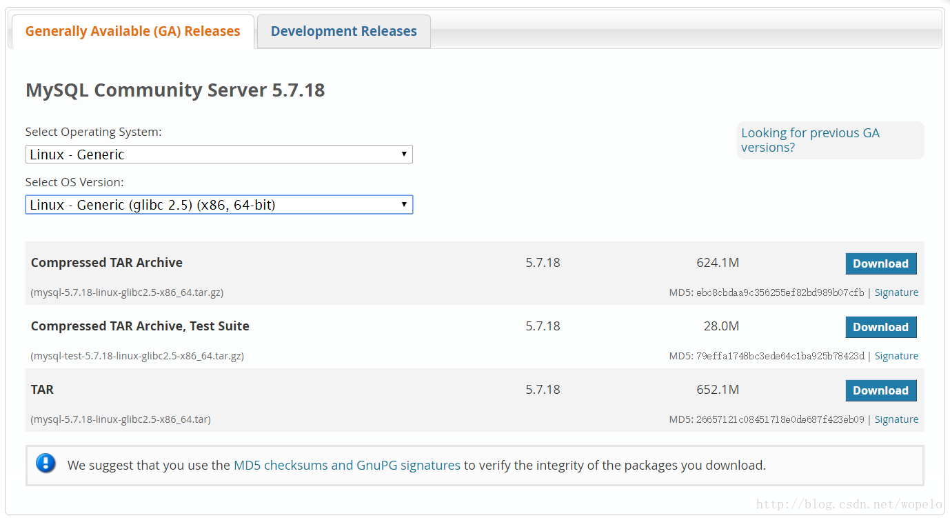 Centos下安装mysql5 7 18的正确姿势 Centos安装mysql5 7 18 Csdn博客