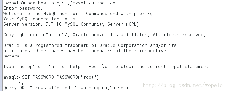 Centos下安装mysql5 7 18的正确姿势 Centos安装mysql5 7 18 Csdn博客