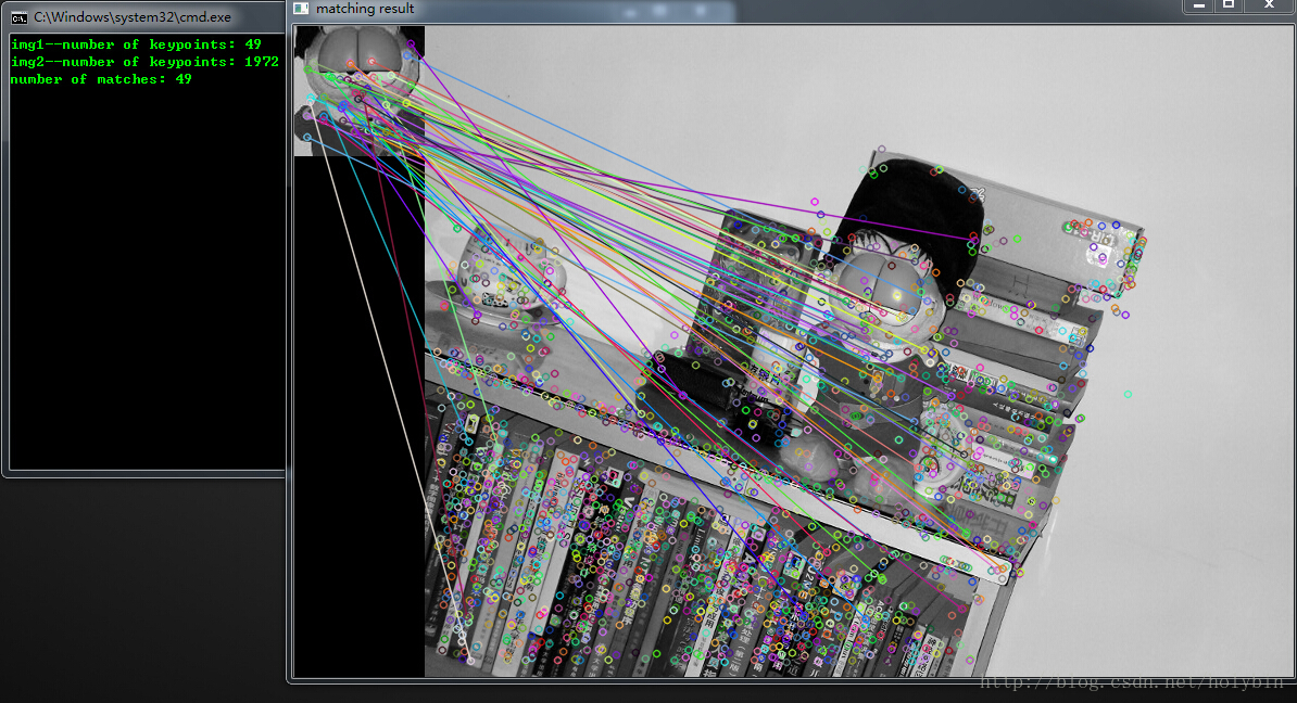 Opencv中feature2d学习——sift和surf算子实现特征点提取与匹配 Opencv Featrue Sift Csdn博客